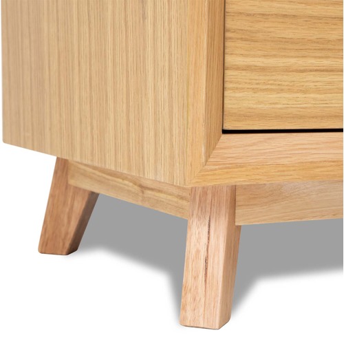 Evergreen Home Courtney Tasmanian Oak Tallboy Temple Webster